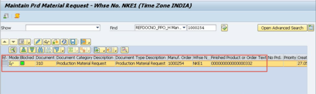 Advanced Production Integration S/4 HANA EWM – SCMNOW